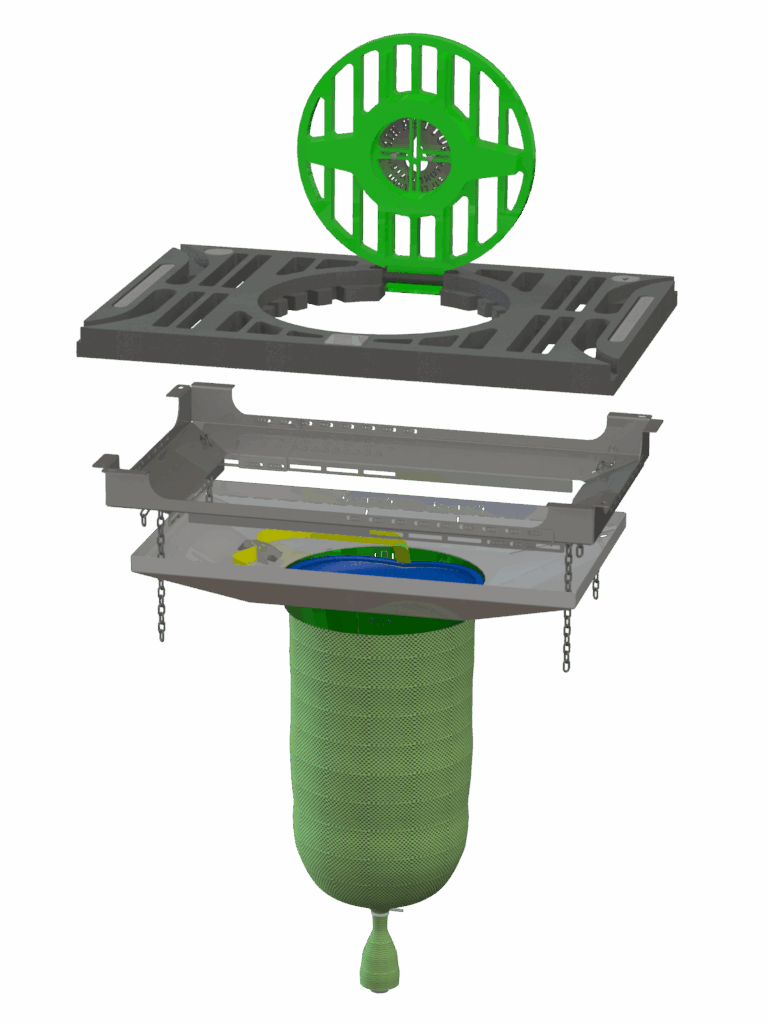 Original Gutter Bin - Frog Creek Partners